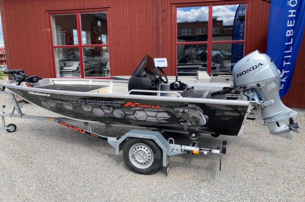 Kimple 460zander, Honda BF40 -25 säljes i Hudiksvall | Blocket