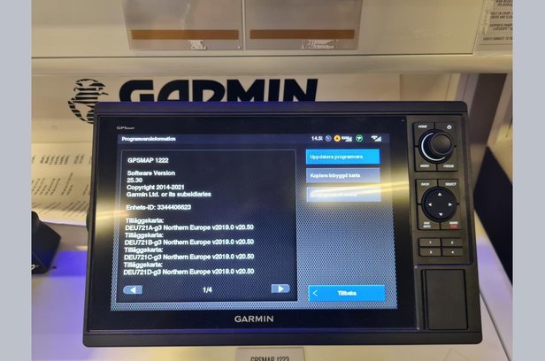 Garmin GPSMAP 1222 Utställnings ex. säljes i Mellerud | Blocket