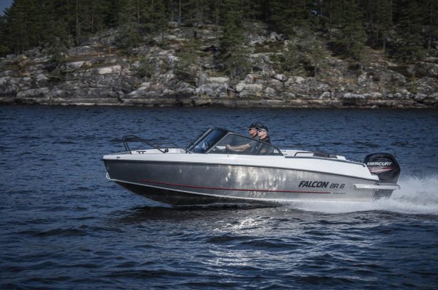 Falcon BR6 Mercury F115 ELPT -23 säljes i Örnsköldsvik | Blocket