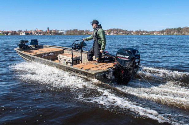 Tracker Grizzly 1754 Jon Mercury 50 hk Mid Tiller säljes i Hallsberg ...