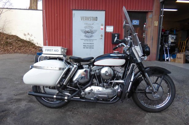 Harley-Davidson Sportster Police XLA säljes i - såld eller borttagen