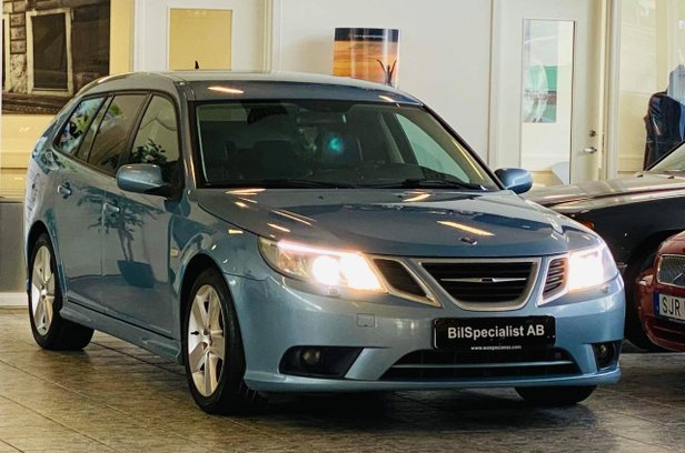 Saab 9-3 SportCombi 2.0T Vector Automat NY-BES 175hk Drag säljes i Mölndal | Blocket