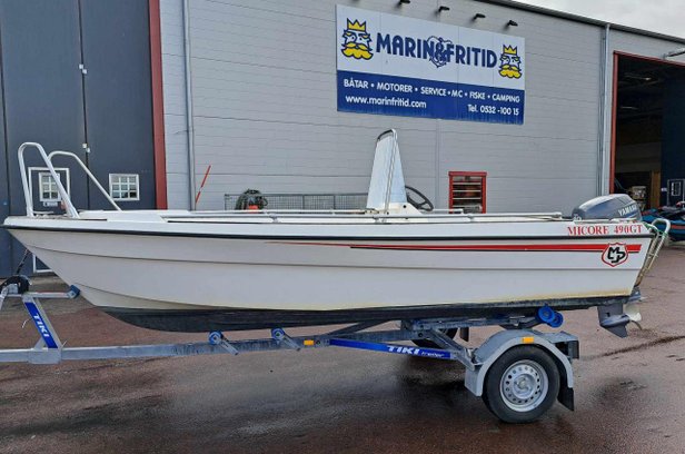 Micore 490 GT & Yamaha 40HK 4-Takt säljes i Å - såld eller borttagen