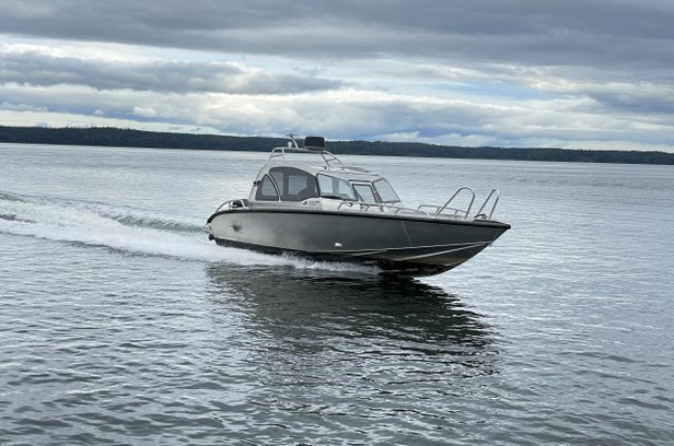 Anytec 747 CAB Yamaha F250 säljes i Täby | Bl - såld eller borttagen