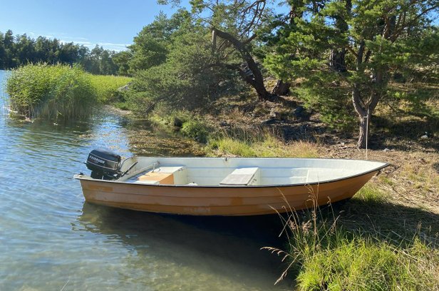 Crescent 425 - Evinrude 25 hk säljes i Söderk - såld eller borttagen