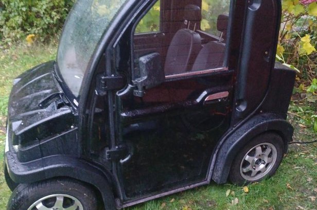 Jonway Urbee Titan Zero elbil klass 2 moped s - såld eller borttagen