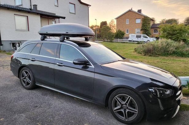 Mercedes E klass takbox med takräcke MB originalet säljes i Nässjö ...