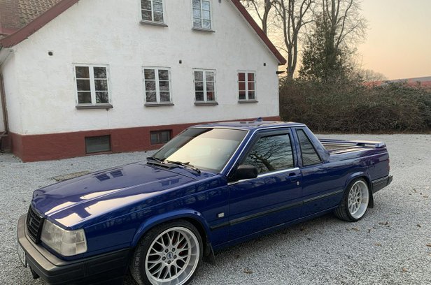 A-Traktor, Kapad Volvo 740 H-reg säljes i Yst - såld eller borttagen