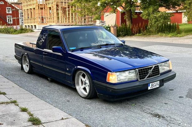 Kapad Volvo 945 D24tic a-traktor säljes i Öre - såld eller borttagen
