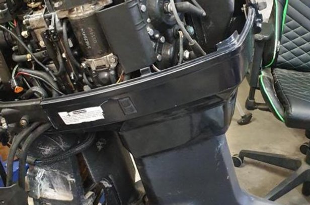 Evinrude Intruder 115 HP 1997 / reservdelsmot - såld eller borttagen