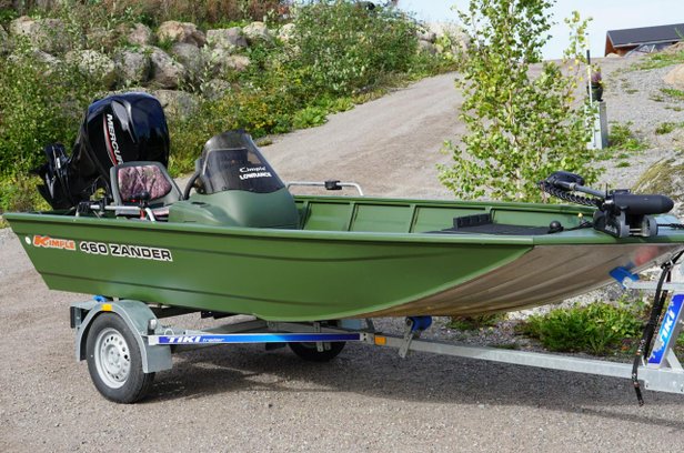 Kimple 460 Zander, Mercury 50hk säljes i Kind - såld eller borttagen