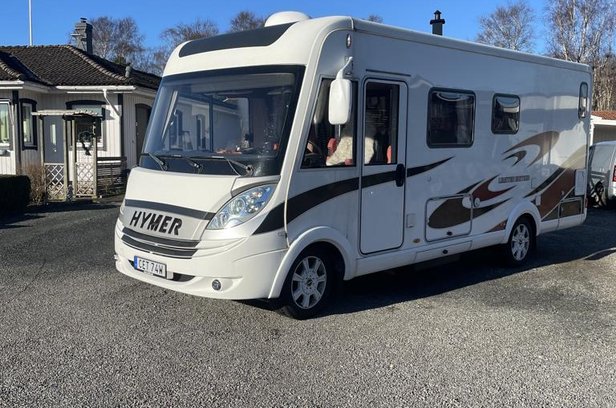 Hymer B554 Special edition säljes i Varberg - såld eller borttagen