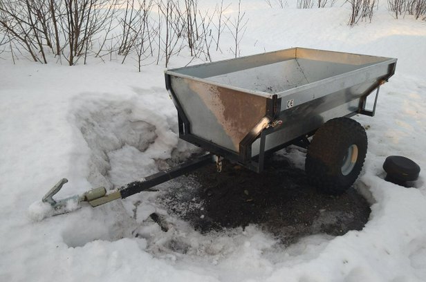 Vagn ATV med tipp säljes i Timrå | Blocket - såld eller borttagen