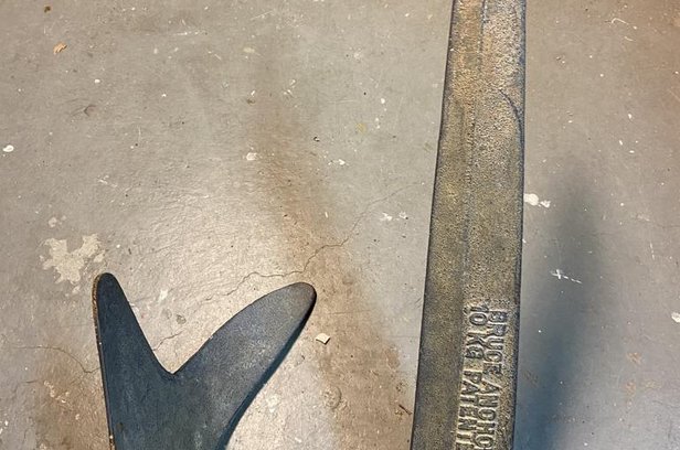 10 kg Galvat Bruce ankare säljes i Norrköpin - såld eller borttagen