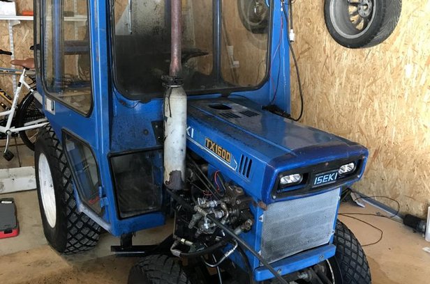 Minitraktor ISEKI TX1500F repobjekt säljes i - såld eller borttagen