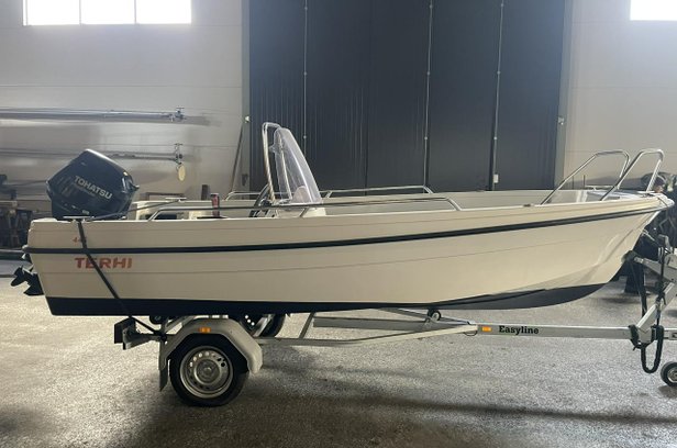 Styrpulpet Terhi 445C inkl. 80-trailer säljes - såld eller borttagen