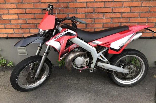 Crossmoped Gilera rcr 45 säljes i Söderköping - såld eller borttagen
