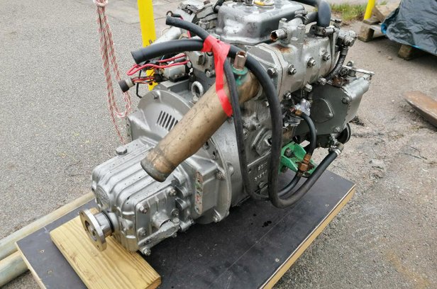 Yanmar 2QM-15 med backslag - reserverad sälje - såld eller borttagen