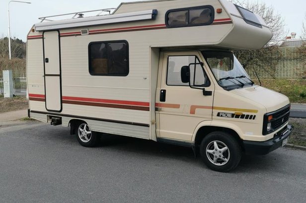 Veteranhusbil 1987 Pilote Citroën C25 säljes - såld eller borttagen