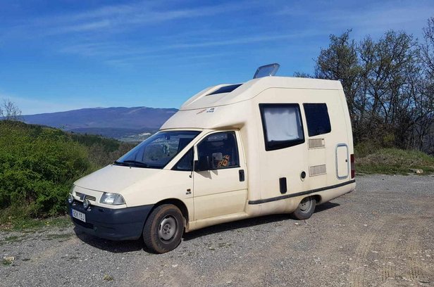 Mini-husbil - Fiat Itaca (Granduca) fiat scud - såld eller borttagen