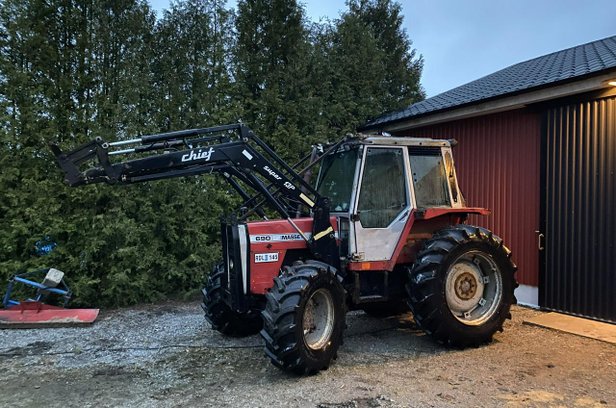 MF 690 4WD säljes i Örkelljunga | Blocket - såld eller borttagen