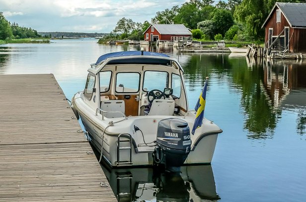 Uttern C56 med 50 hästkrafters Yamaha F50 fyr - såld eller borttagen