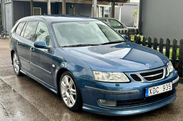 Saab 9-3 Aero SportCombi 2.8 Turbo V6 Aero automat säljes i Helsingborg ...