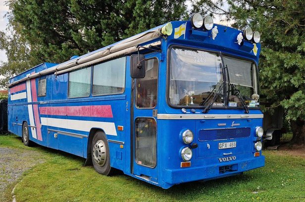 Buss Volvo B58 -78 (lastbilsregad) säljes i U - såld eller borttagen