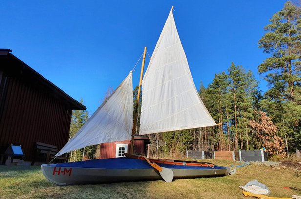 2 sits kajak. DDR Faltkajak/Faltboot Pouch RZ - såld eller borttagen