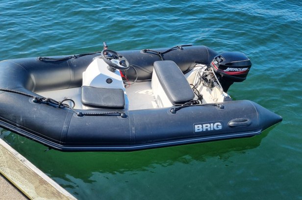 Brig 300, 2-takts 15hk säljes i Herrljunga | - såld eller borttagen