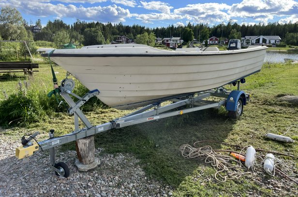 Crescent 498 40hk säljes med 80 trailer sälje - såld eller borttagen