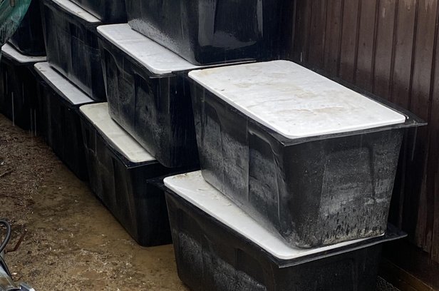 Flytblock BP-block 250 L säljes i Härjedalen - såld eller borttagen