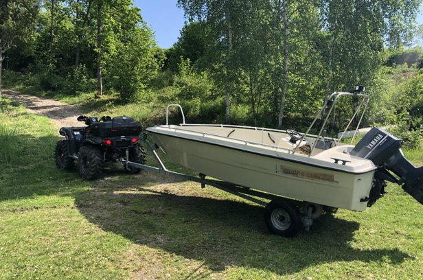 Styrpulpetsbåt Jofa kuling GT 460 eventuellt - såld eller borttagen