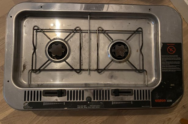 Origo 4100 spritkök m 2 brännare säljes i Nac - såld eller borttagen