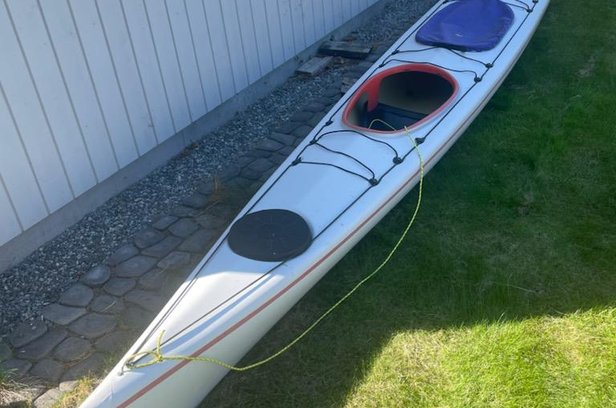 Tandem Maxi stabil dubbel havskajak ,K2 ,med - såld eller borttagen