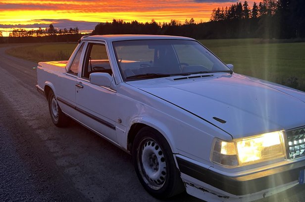 Kapad Volvo 740 A-traktor säljes i Gagnef | Blocket