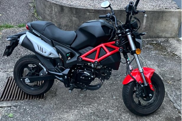 Romet Pony Monster EU45, 50cc, 4T moped sälje - såld eller borttagen