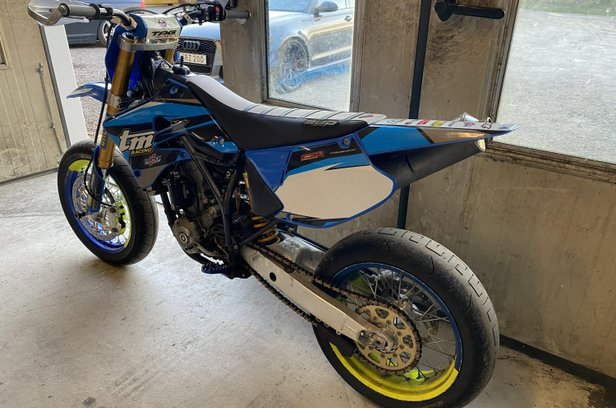 TM racing supermotard 400cc säljes i Helsingb - såld eller borttagen