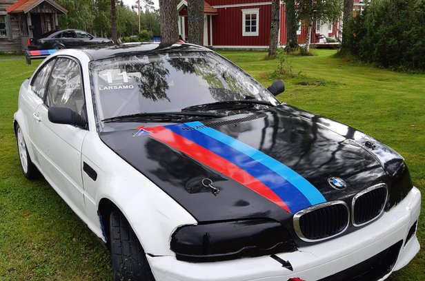 Rallycross BMW E46 M3 V8 säljes i Krokom | Bl - såld eller borttagen