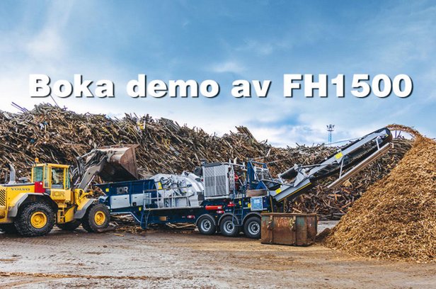 Boka en demo av ett mobilt krossverk IQR FH15 - såld eller borttagen