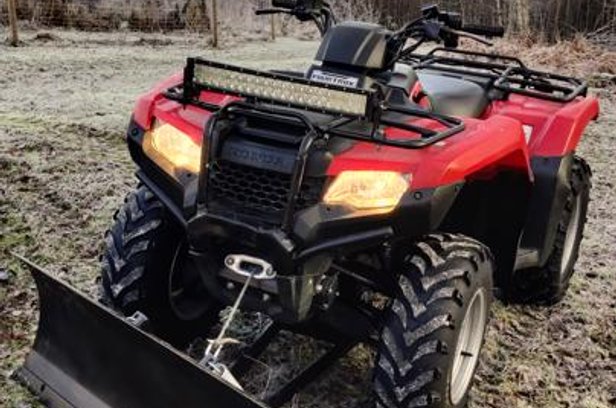 Honda Ranger 420 DCT Automat inkl. snöplog sä - såld eller borttagen