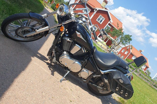 KAWASAKI VN900 CUSTOM lågmilare säljes i Vimmerby | Blocket
