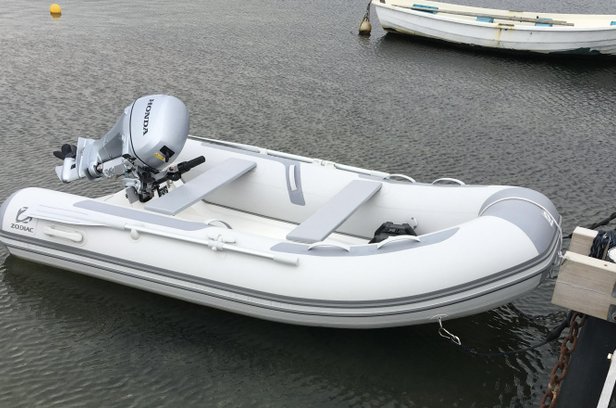 Zodiac 310 Cadet RIB, Honda 15hk elstart, 80-trailer säljes i Varberg ...