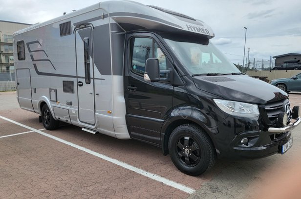 HYMER Masterline T780 Mercedes Hydr. stödben - såld eller borttagen
