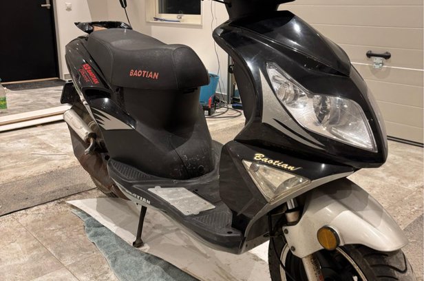 Baotian Ghost 50cc 2-t 2009, Moped klass 1 sä - såld eller borttagen