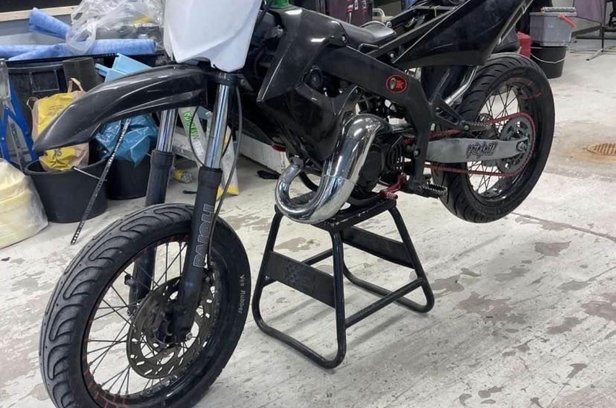 Moped cross Derbi Senda SM Xtrem säljes i Bollnäs | Blocket