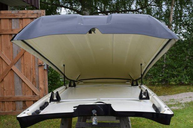 Volvo slimline/Carline Design takbox för V70 säljes i Sundsvall | Blocket