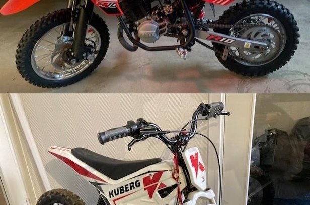 BETA 50 R10 & KUBERG Elcross Minicross Barncross Liten cross säljes i ...