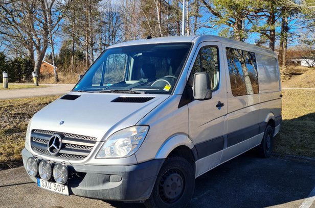Mercedes-Benz Sprinter 313 CDI Skåpbil Euro 4 MIXTO säljes i Vetlanda ...