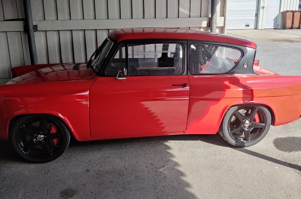Ford Anglia turbo ombyggtfordon säljes i Umeå | Blocket
